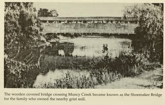 Valley Girl Views: The Shoemaker Covered Bridge, and Mill, In Muncy