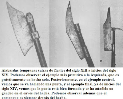 LA ALABARDA, una breve historia de un arma con muchas Historia