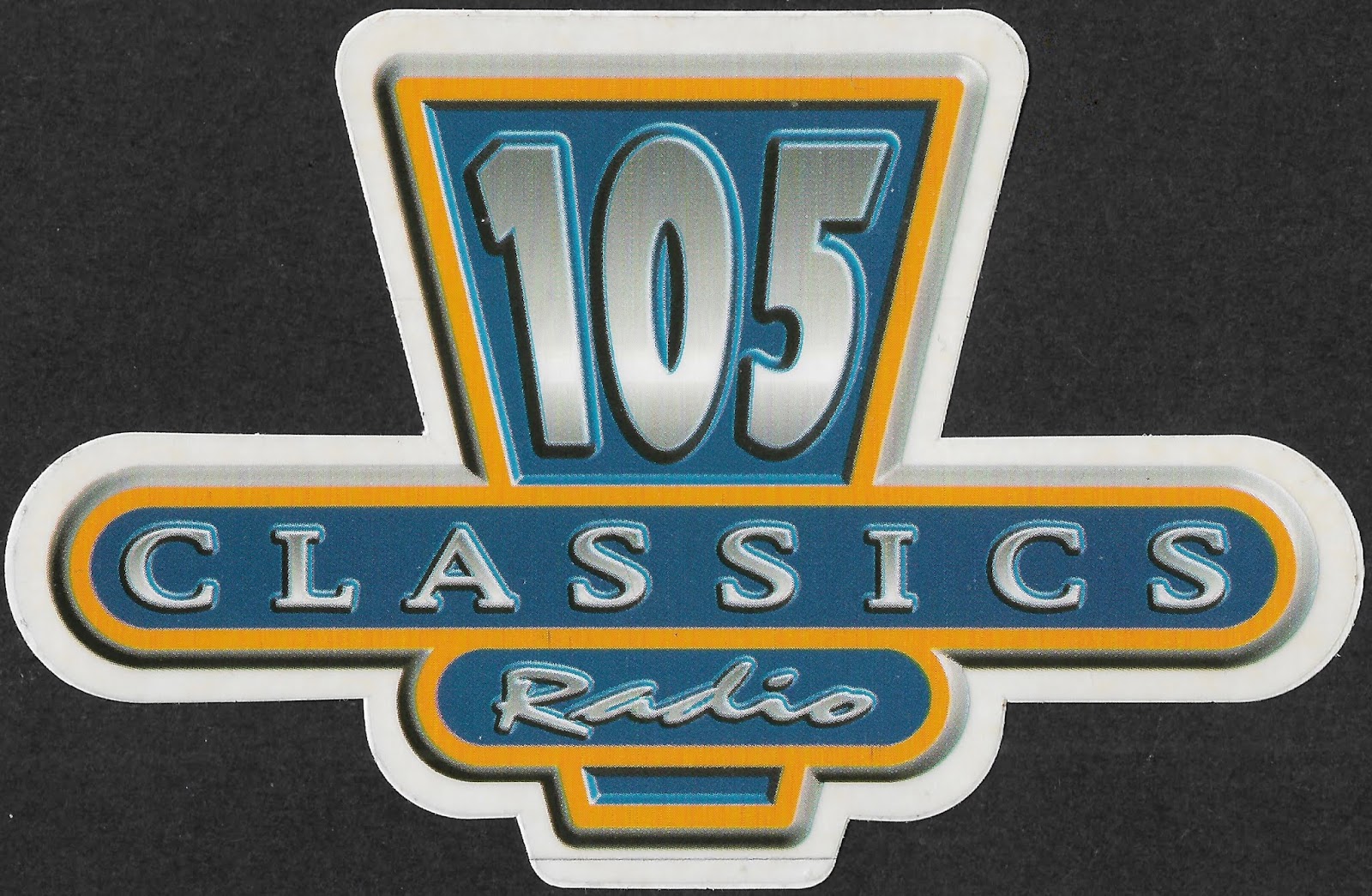 Radio Sticker of the Day: Radio 105