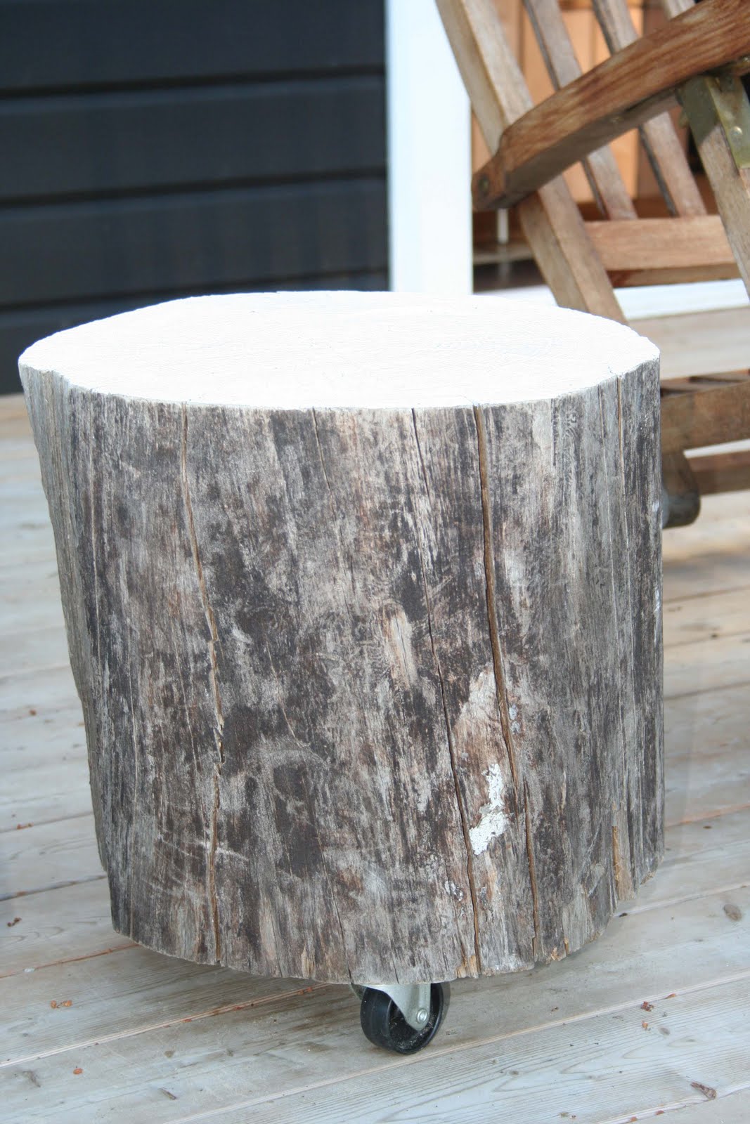 ..living by cathis..: - man tager en stubbe..