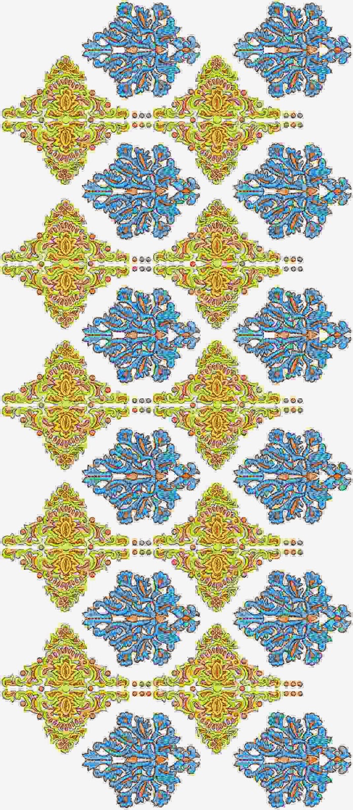 EmbDesignTube: Creative Allover Patterns Designs