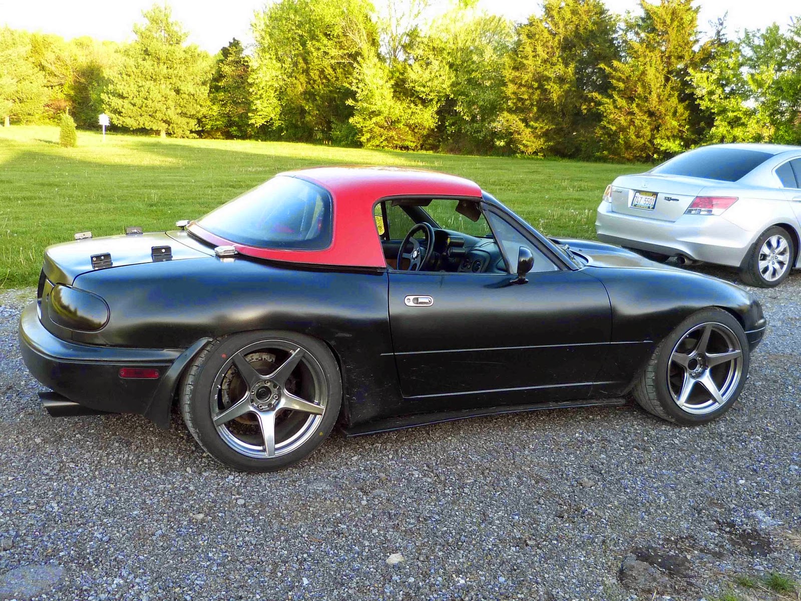 Jim and Jenna build diary, Miata LS1 Conversion: Trip report: V8 Miatas ...