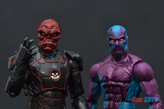 Come, See Toys: Marvel Legends Series Iron Skull & Eel (Abomination BAF ...