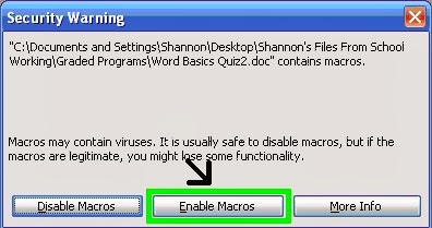 Teacher Dude: Microsoft Word Basic Test - Self Grading!
