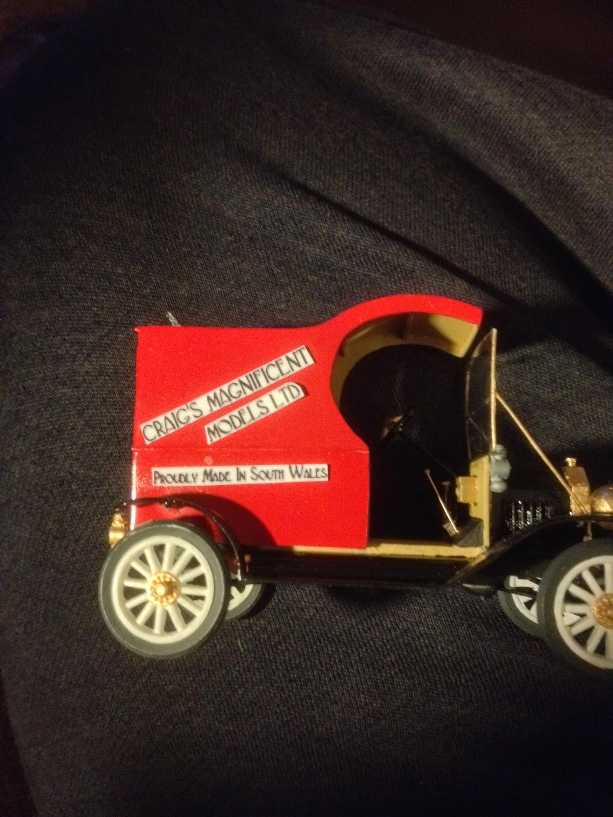 Scale Model Workbench: Ford model T conversion