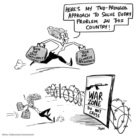 Green Humour: Cartoons for the International Red Cross Red Crescent