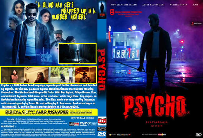 Psycho dvd cover | vish dvd covers
