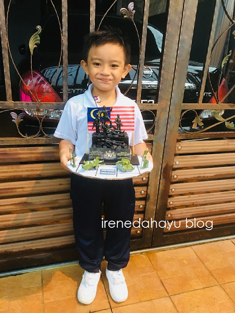 IreneDahayu Blog: Projek Replika Merdeka Ammar Rifqi