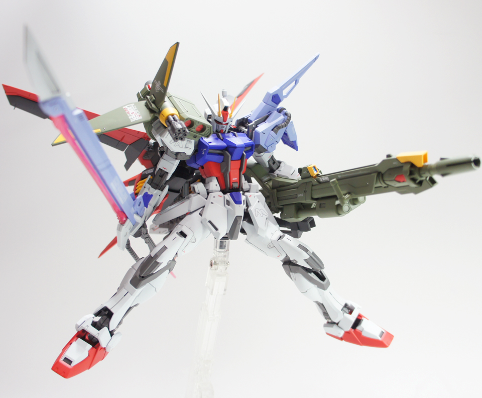 MG 1/100 Perfect Strike Gundam Ver. RM. Painted Build