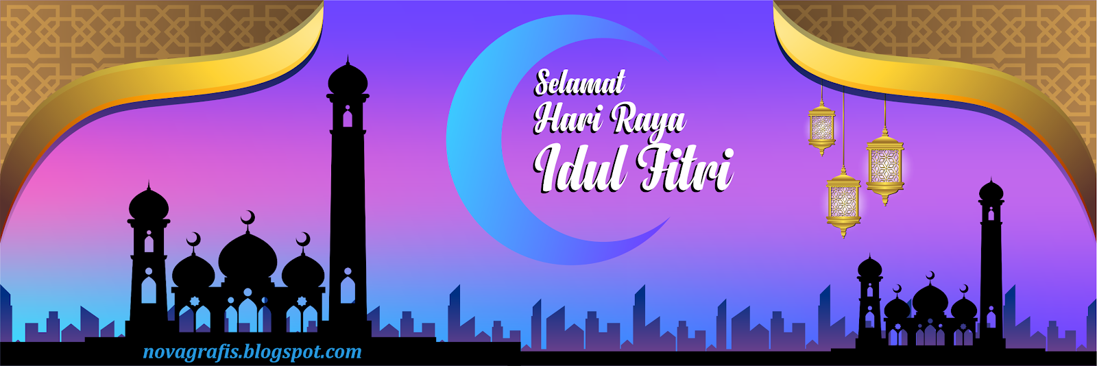 Spanduk Hari Raya Idul Fitri - Nova Grafis
