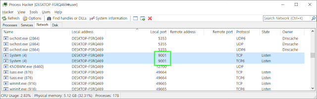 How to free TCP port 9001 - Cybersecurity Guide