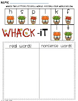 Classroom Freebies Too: Making Words---Whack-a-Mole style!