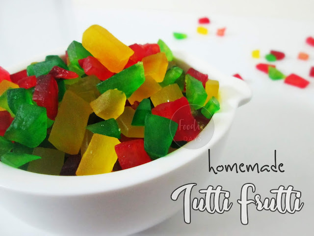 Tutti frutti | How to make tutti frutti at home