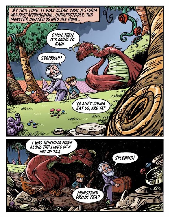 Review: Monster on the Hill by Rob Harrell | ...and a little wine...