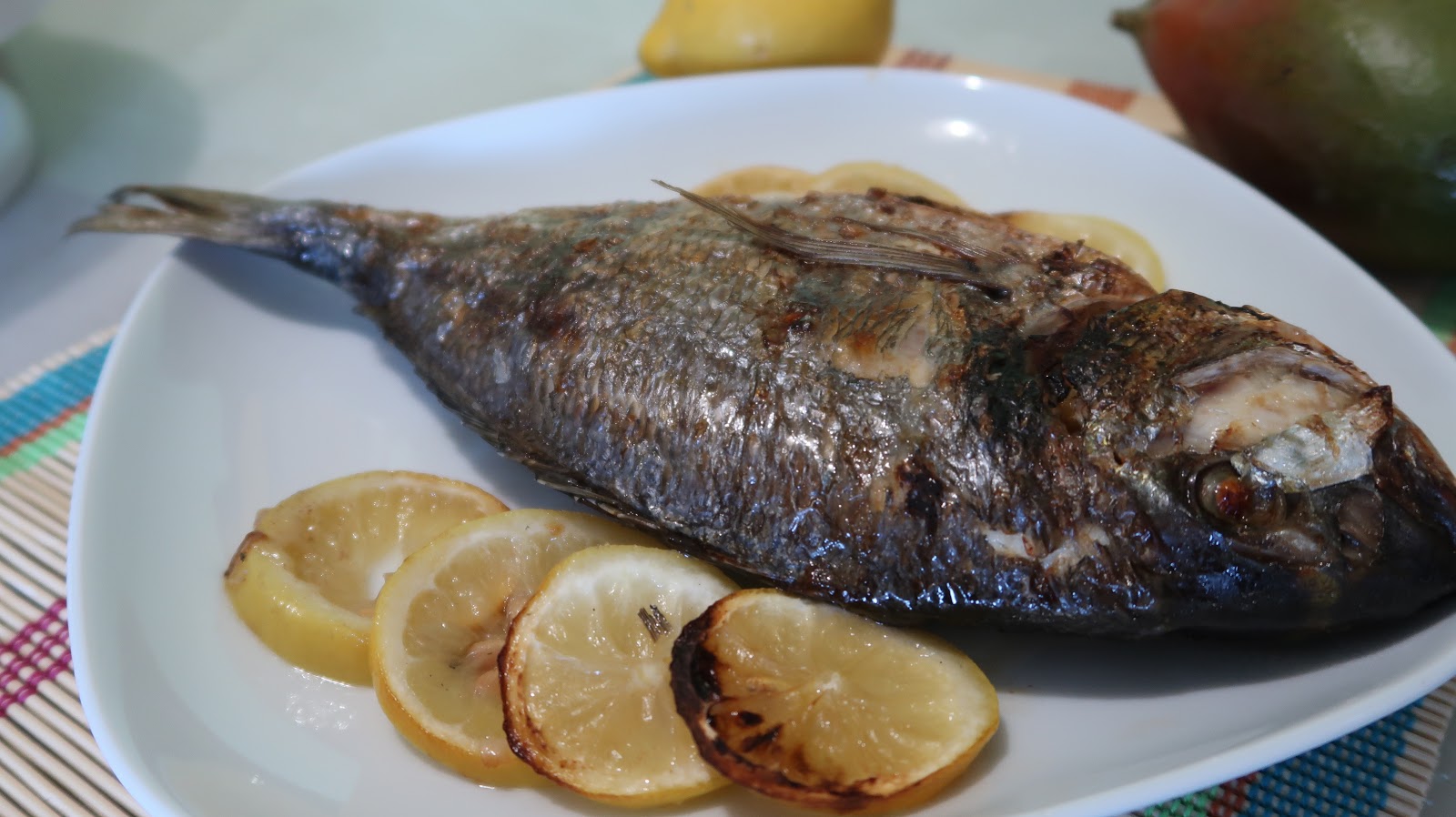 GRILLED SEA BREAM