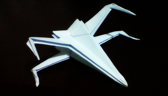 geek crafter: Origami X-Wing Fighter