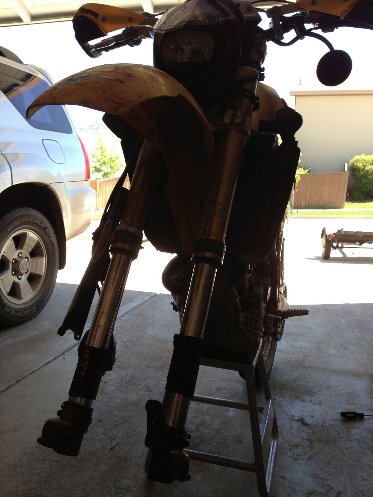 Ski Bike Junkie: Fork Rebuild