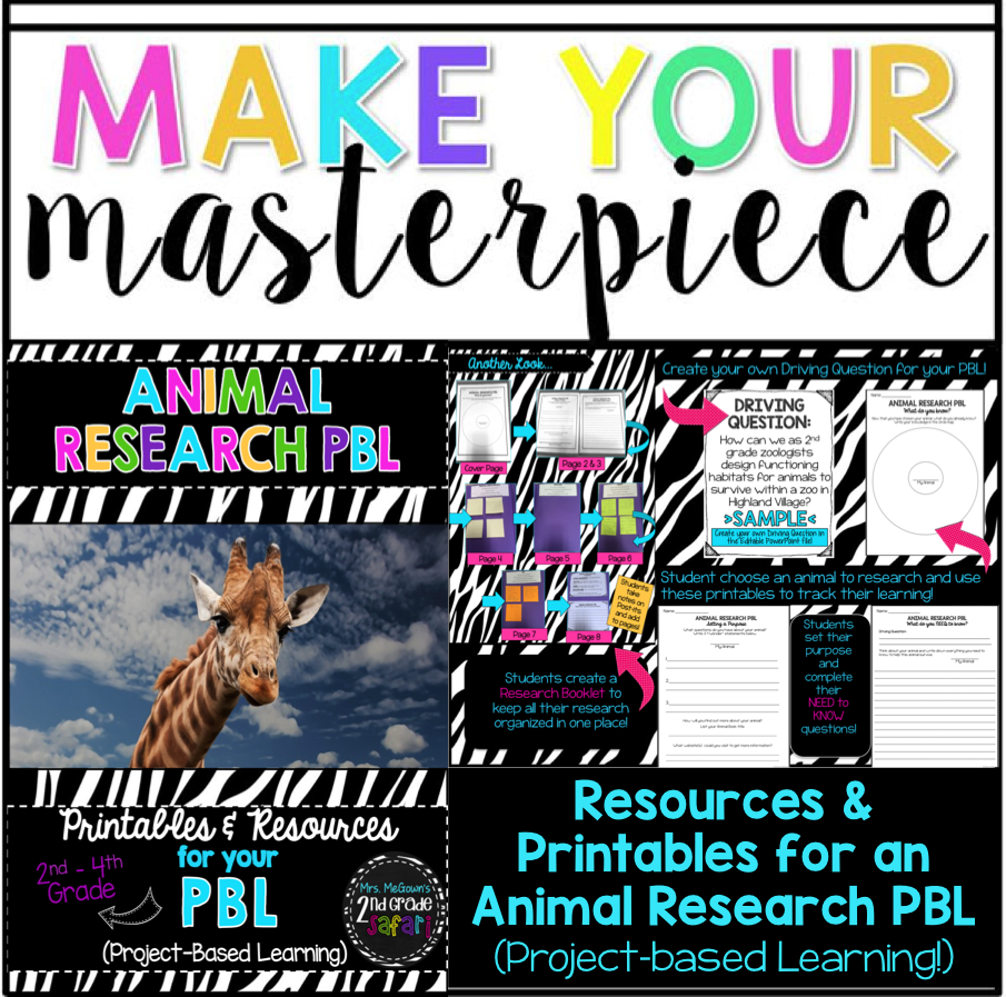 Mrs. MeGown's Second Grade Safari: Week 3: I've Made my Masterpiece!!