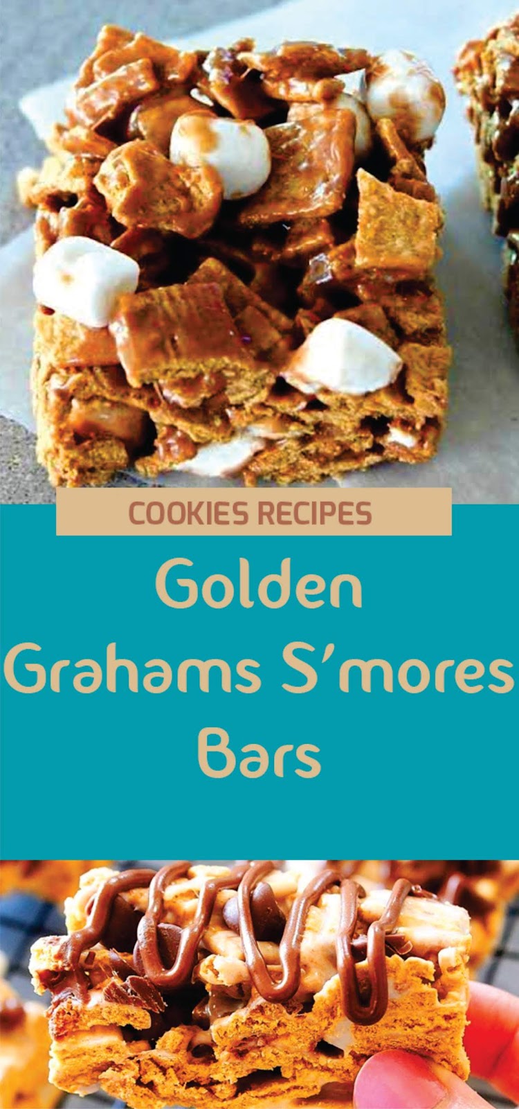 Golden Grahams S’mores Bars