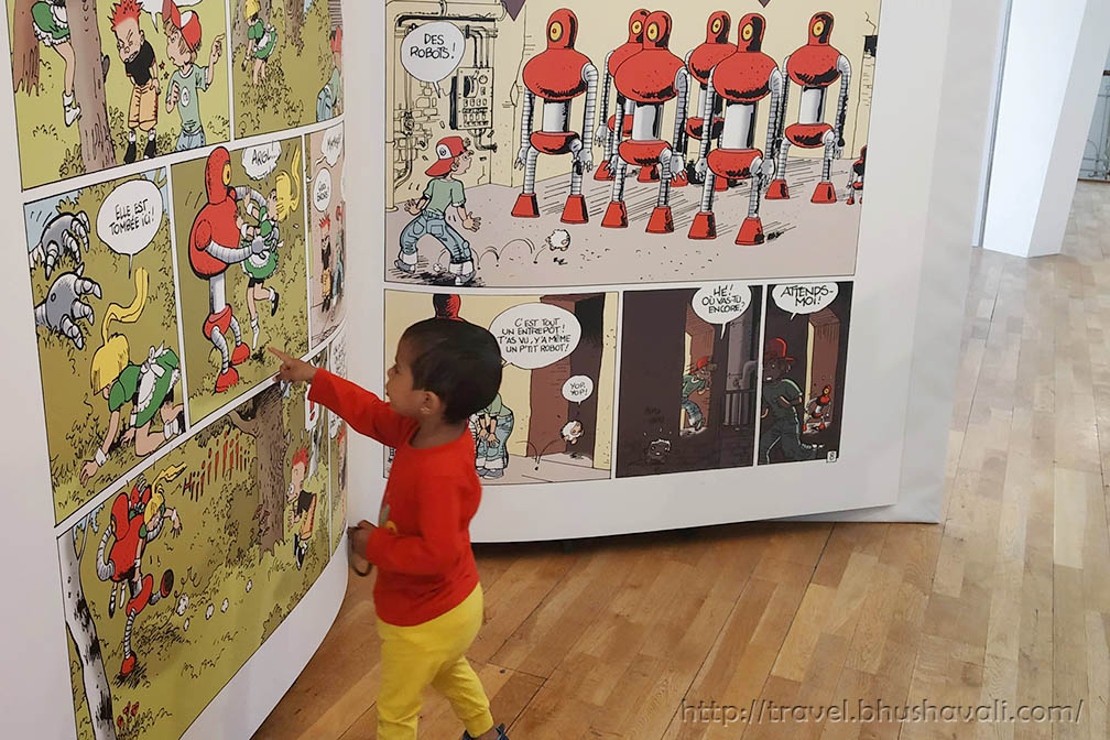 Brussels Comic Strip Walk & Museums (Belgium) | My Travelogue - Indian ...