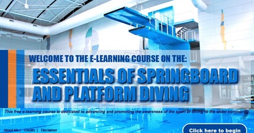 Springboard and platform diving e-learning course: Free springboard and ...
