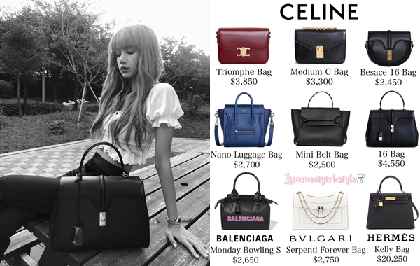5 Koleksi Tas Branded Lisa Blackpink | All About Korea