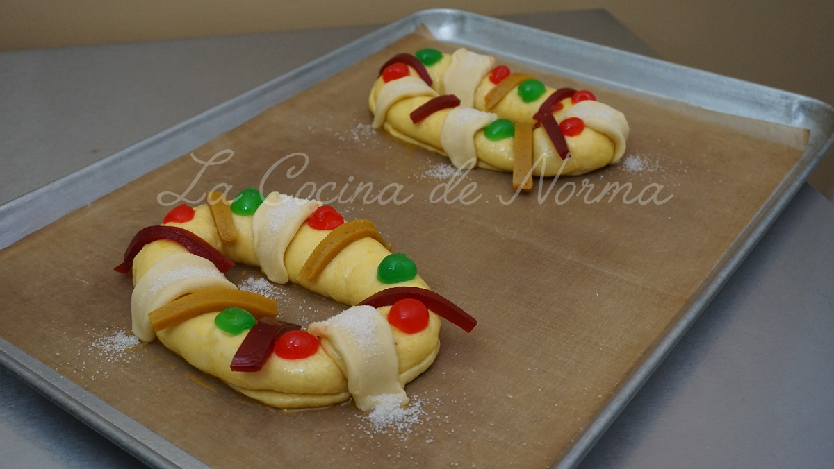 MINI ROSCA DE REYES TRADICIONAL - La Cocina de Norma