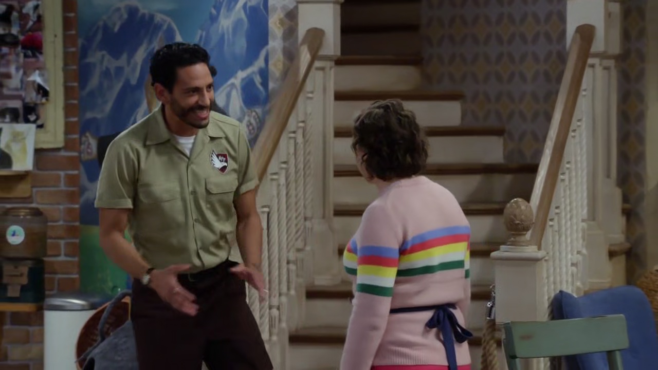 ausCAPS: Christopher Rivas shirtless in Call Me Kat 1-12 "Salsa"