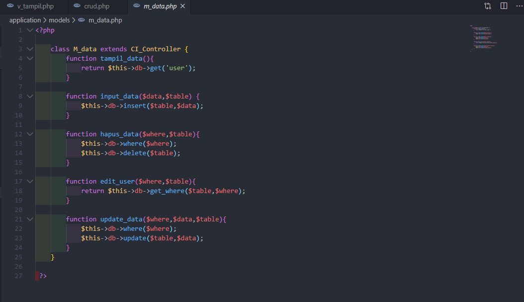 CRUD Pada Codeigniter #11
