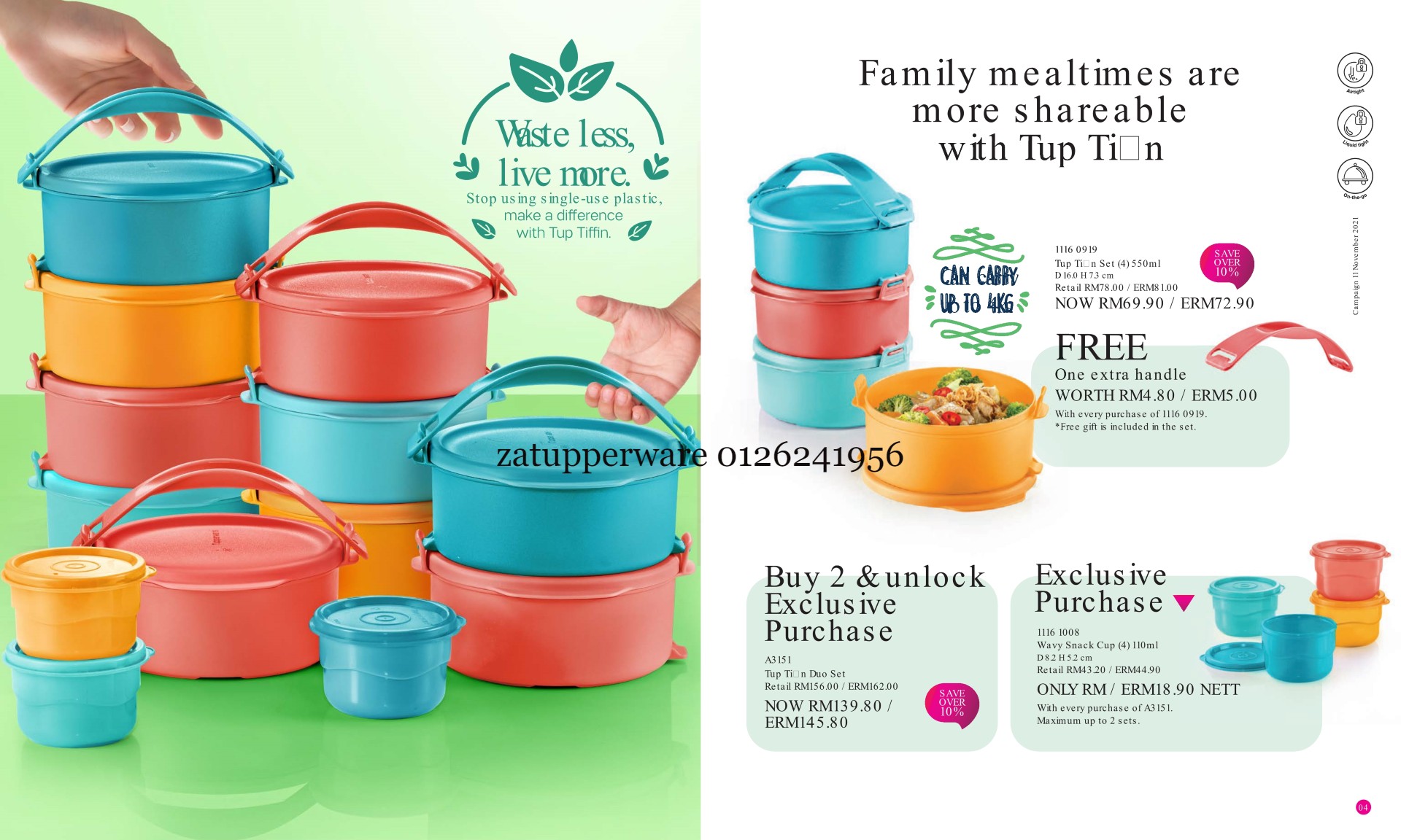 Za Tupperware Malaysia : 2021