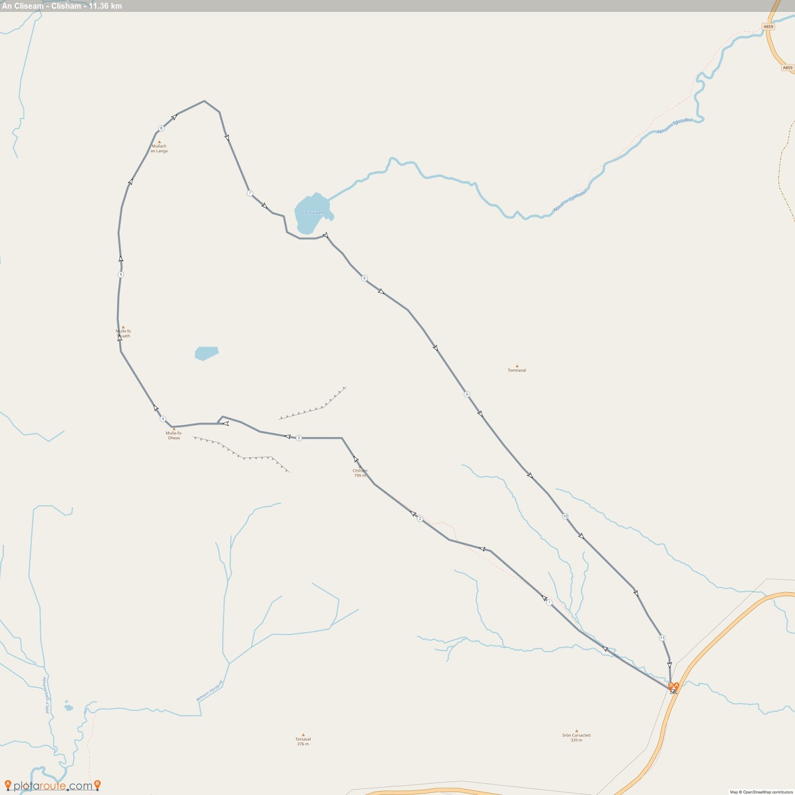 Graham's Wanderings - Walking the Western Isles: 32 - An Cliseam