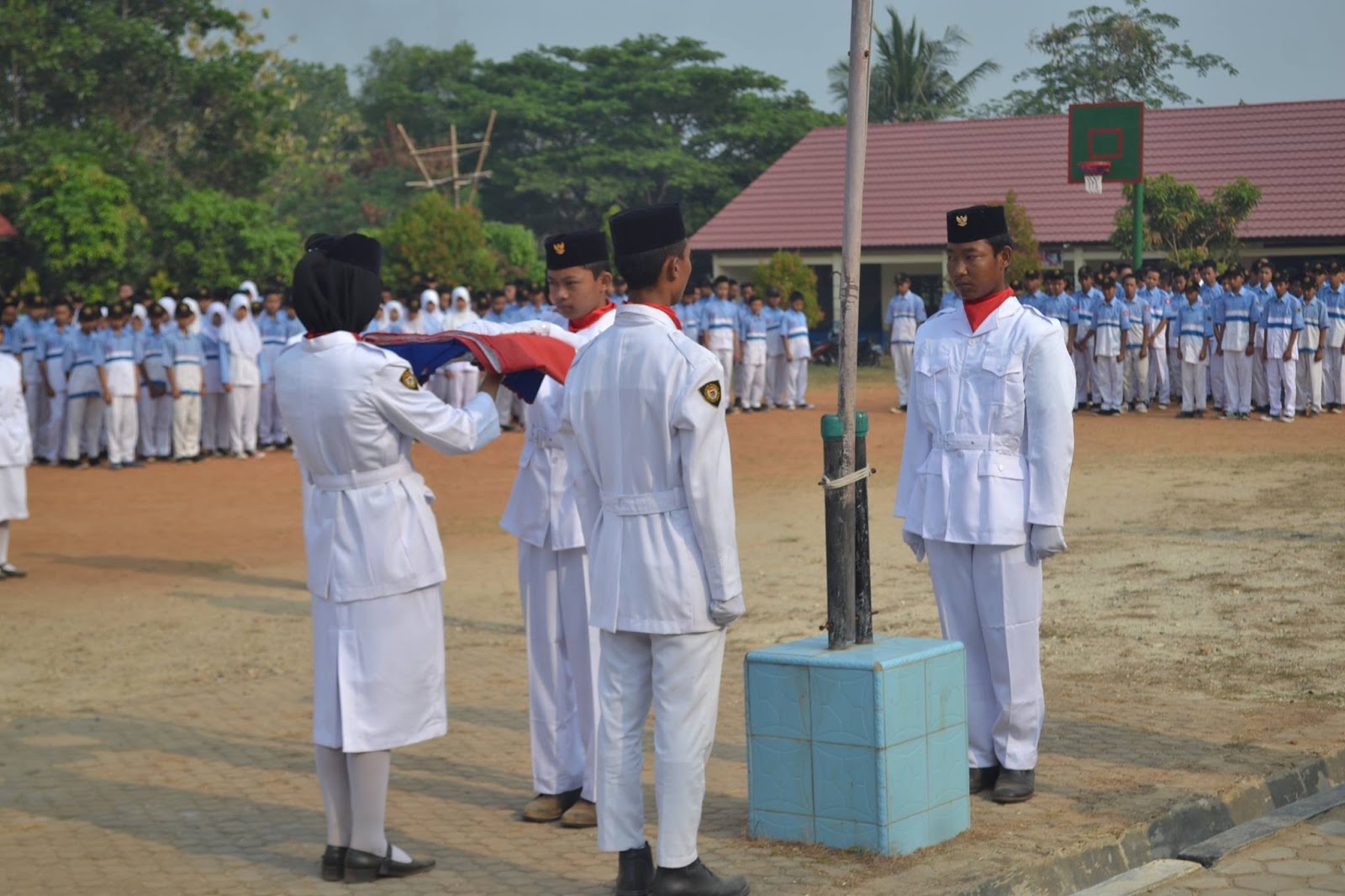 Upacara Peringati Hari Sumpah Pemuda SMK 2 Swadhipa Natar