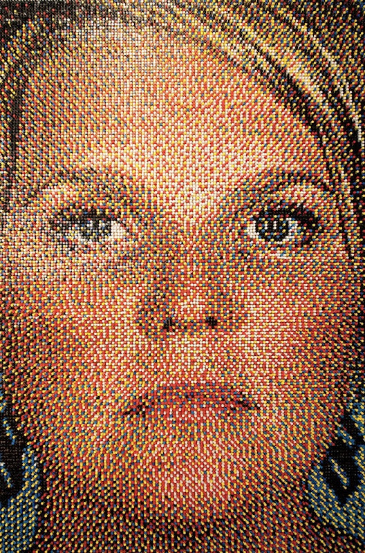 Simply Creative: Push Pin Art by Eric Daigh