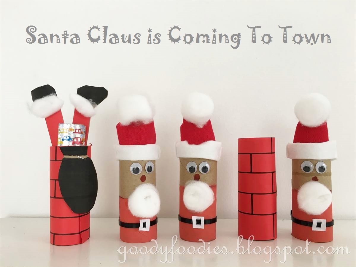 GoodyFoodies: Christmas Crafts For Kids - Santa Claus