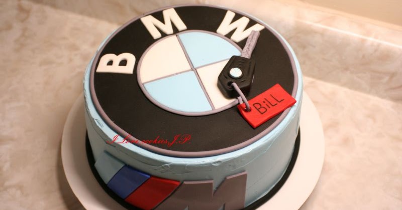 I Love cookies,J.P.: BMW cake.