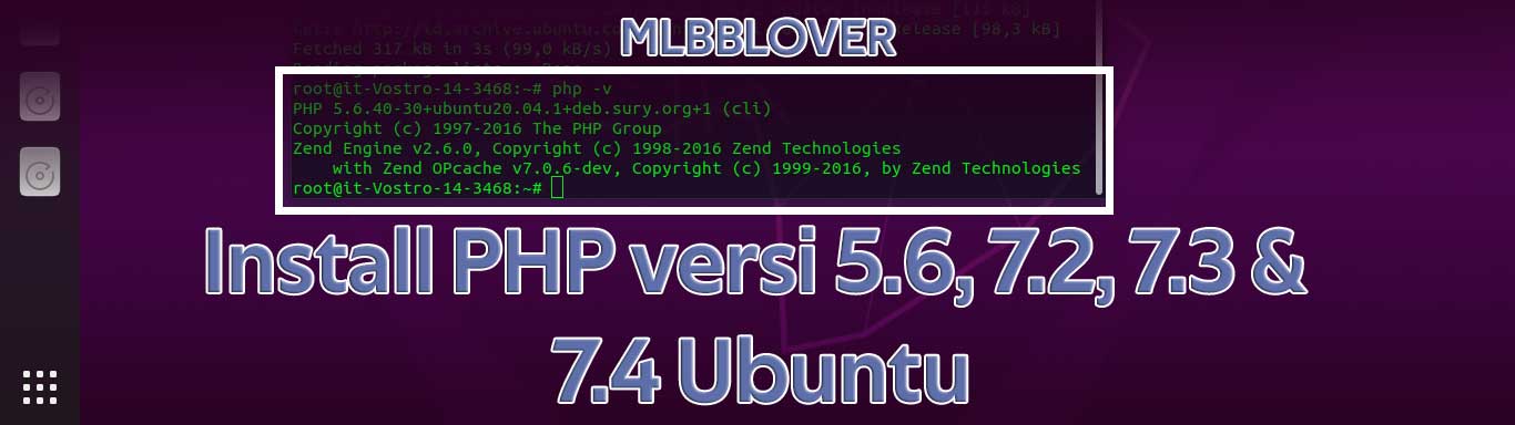 Install php7.4 atau versi dibawahnya di Ubuntu 20.04 - MLBBLOVER
