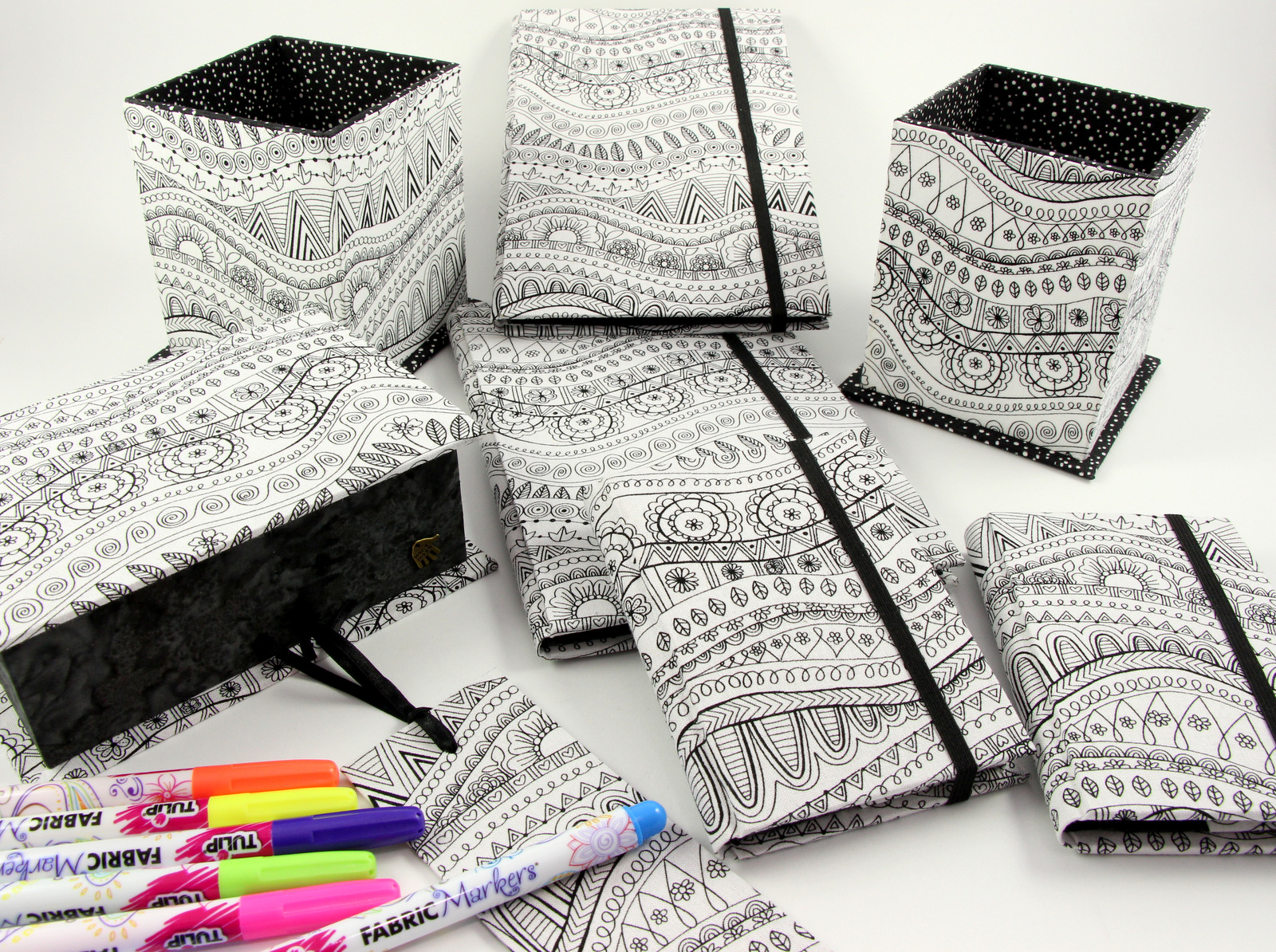 ColorWay Cartonnage: Coloring boxes, cases, bookmarks.....that's so FUN!!