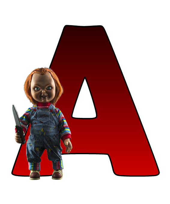 Kits imprimibles gratis : Abecedario chucky