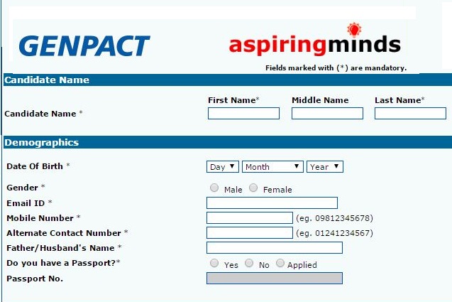 Genpact AMCAT Registration Link for Freshers (No Need of AMCAT Score ...