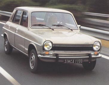 Avengers in Time: 1967, Cars: Simca 1100