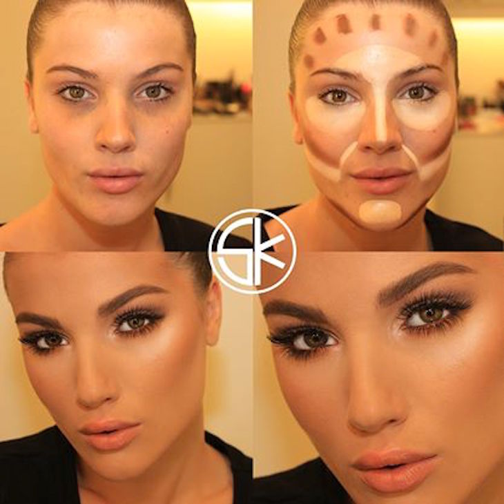 Contouring Technique For Slimmer Face !! don't miss it ! |Beautiful ...
