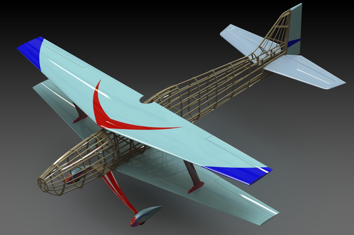 F3A RC Pattern: F3A - Biplano (Projecto)