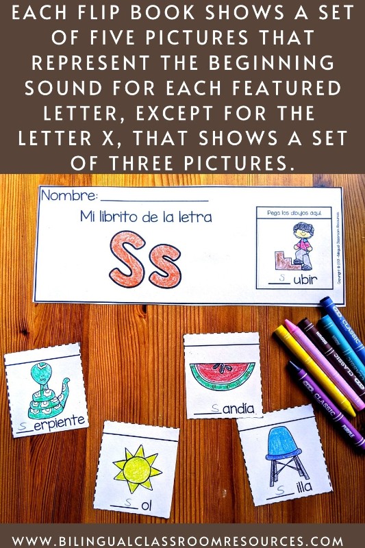 Try These Fun Spanish Alphabet Flip Books This School Year | Bilingual ...