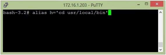 Sun Solaris Command's: creating alias in solaris
