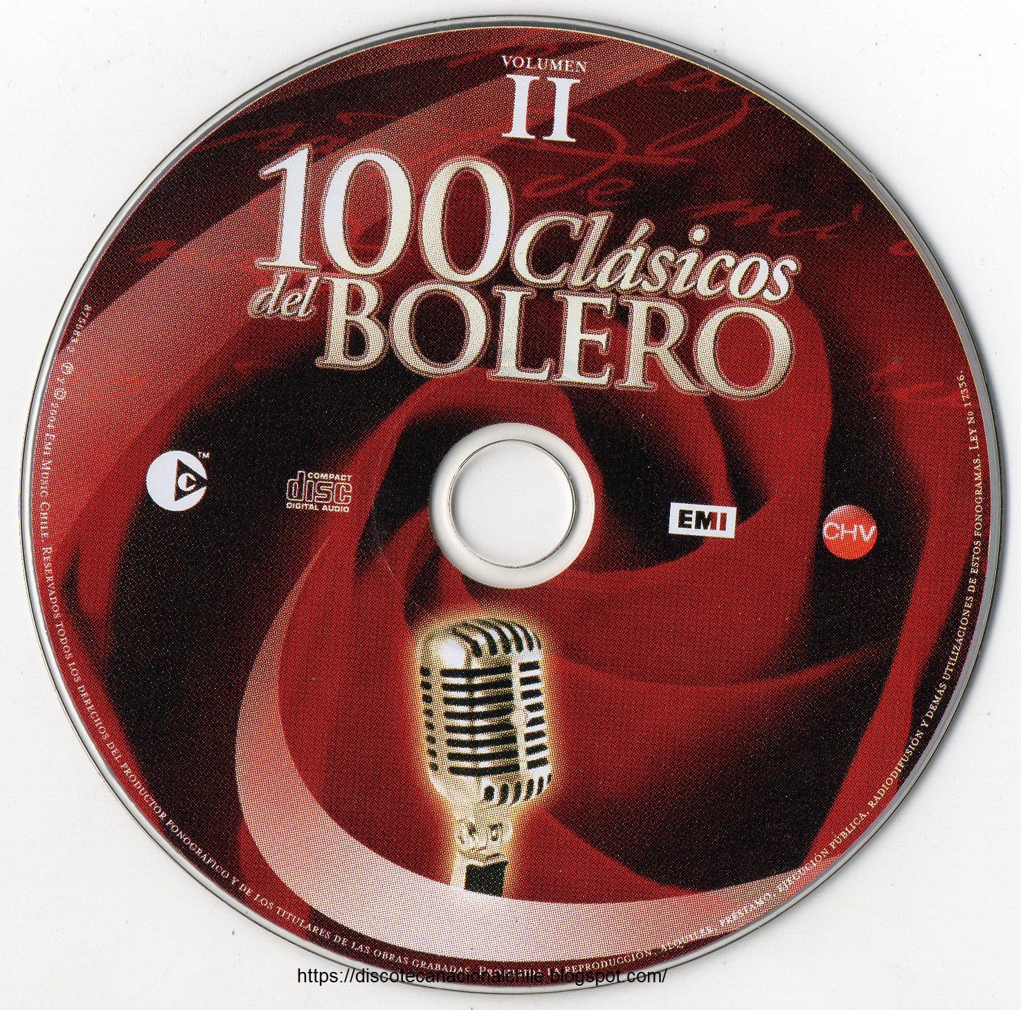 Discoteca Nacional Chile: Varios Artistas: 100 Clásicos del Bolero ...
