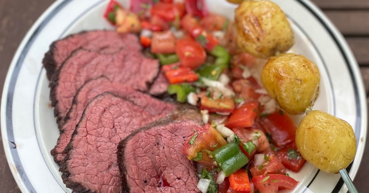 Ukot Kokkaa: Picanha grillissä ja vineigrette salsa