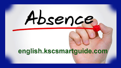 The Word “Absence” in Example Sentences - English Grammar Questions ...