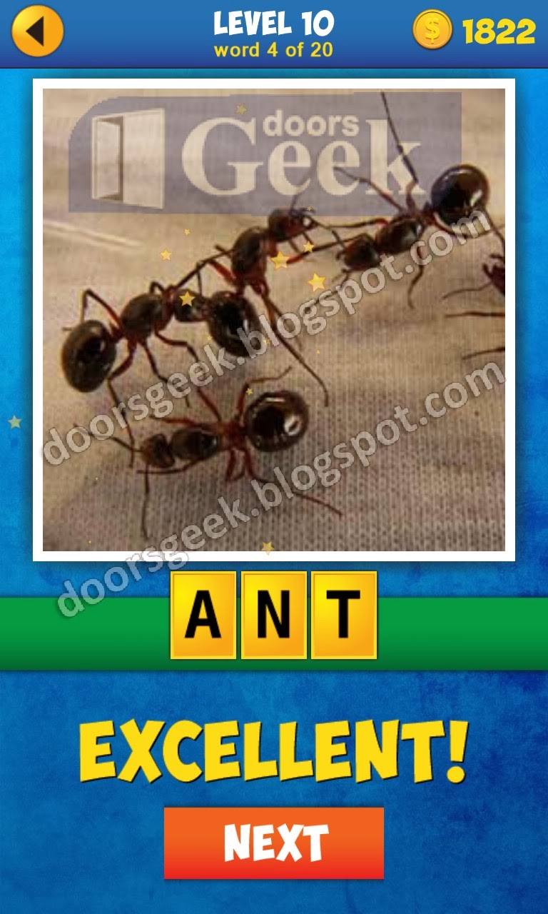 4 Little Squares [Level 10] Word 4 ~ Doors Geek