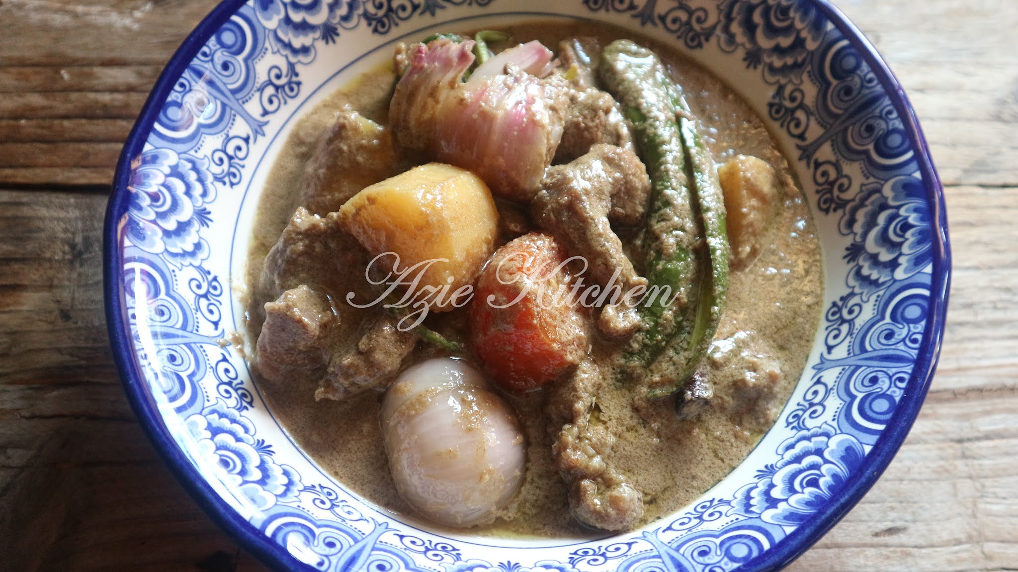 Kurma Daging Yang Sedap - Azie Kitchen
