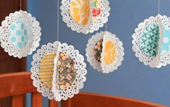 Enfeitando ideias: Renda de papel!